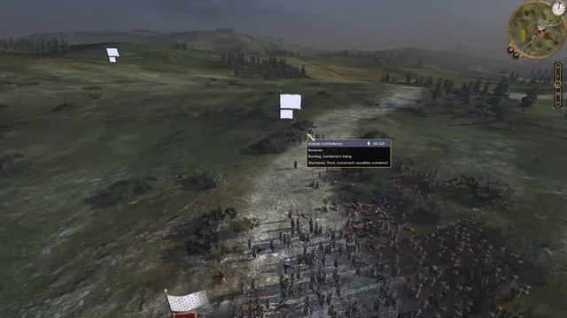 Сражение - Ирокезы против французов.