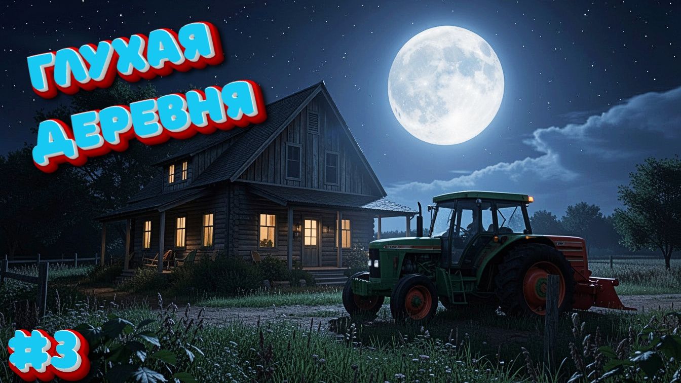 ЖИЗНЬ ОДИНОКОГО ФЕРМЕРА { ЛЕС ПОТИХОНЬКУ СТАЛ ЖИЛЫМ } FS25