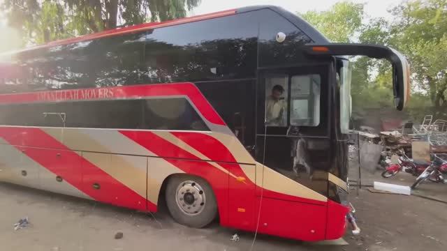 Автобус ручной работы. Пакистанский люкс. Лакшери.