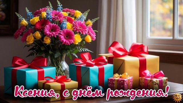 Ксения с днём рождения