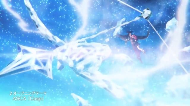 Новый трейлер аниме по манге Чёрная кошка и класс ведьм.