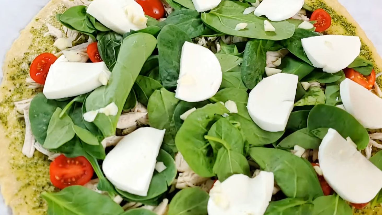 Пицца с соусом песто - рецепт на Eda.video