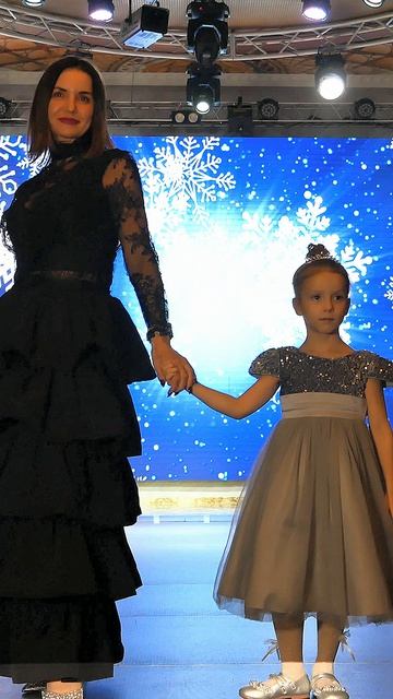 Подиум с мамой