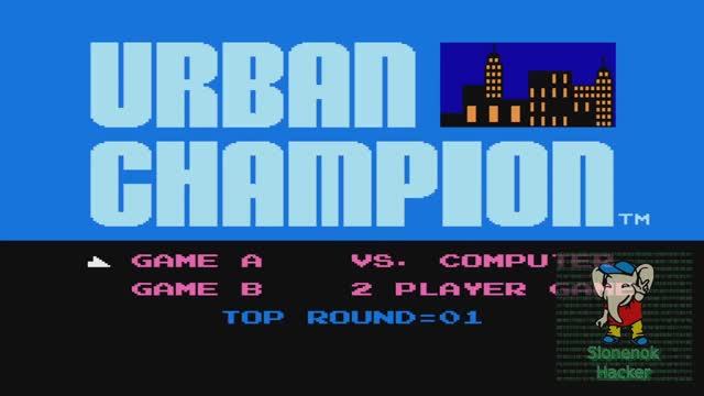 Urban Champion. NES. Прохождение без комментариев