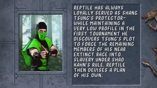 Рептилия(Reptile-MK2).Mortal Kombat 2 Remix