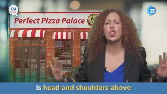 head and shoulders above [someone or something]