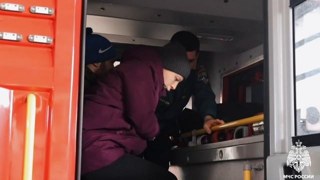 🚒В Специализированной пожарно-спасательной части Северной Осетии прошла экскурсия