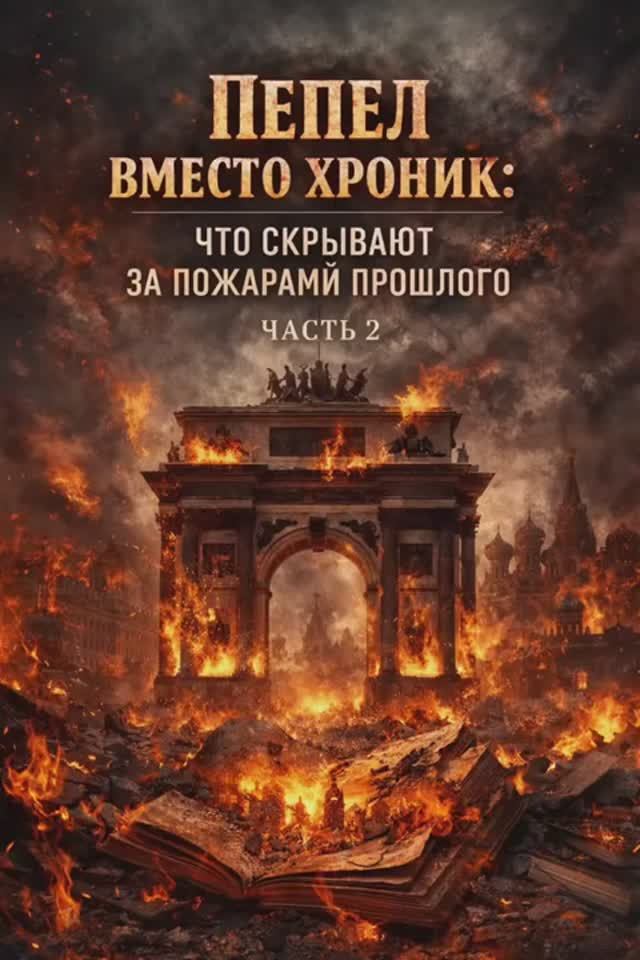 Что скрывают за пожарами прошлого. Часть 2/3
