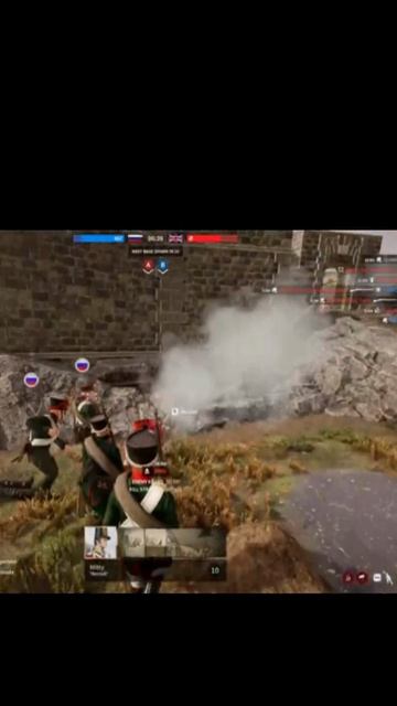 Holdfast Nations At War - Русские солдаты штурмуют британскую крепость.