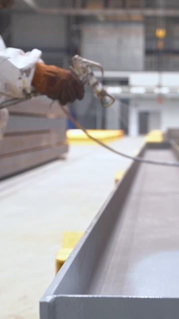 Зоны открытой окраски на российских заводах #спкгрупп #покраска #промышленность