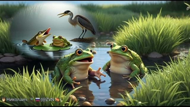 Мечты о Париже лягушек на болоте!