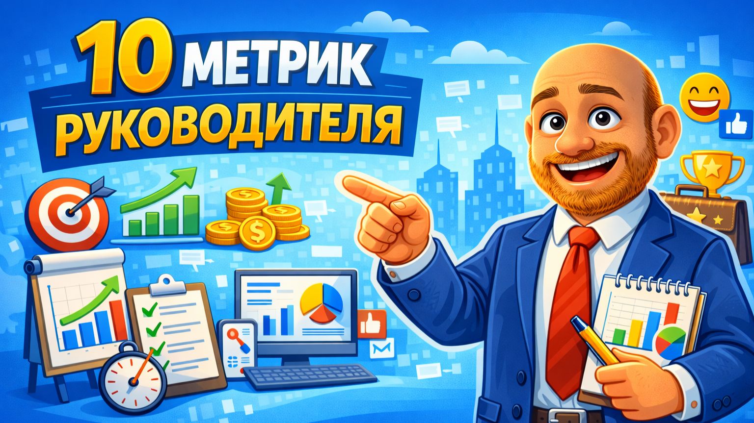 10 ключевых метрик руководителя