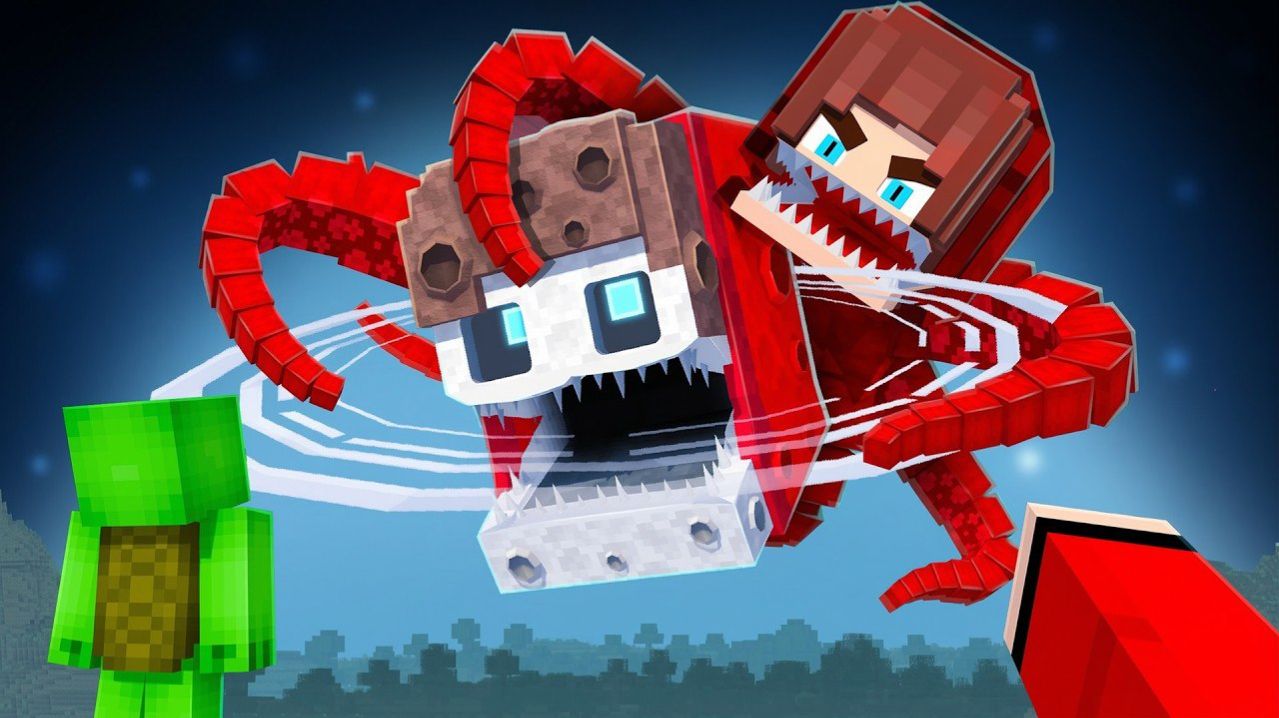 JJ ЛУНА ПРОСЫПАЕТСЯ 🌙😱 НОВАЯ ИСТОРИЯ В MAIZEN MINECRAFT