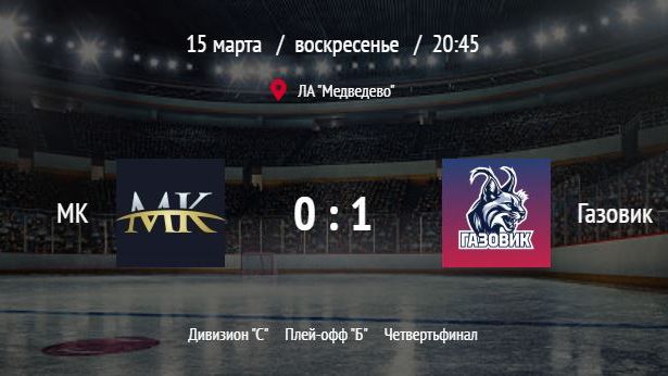 Хоккей от первого лица "ХК" МК - "ХК" Газовик