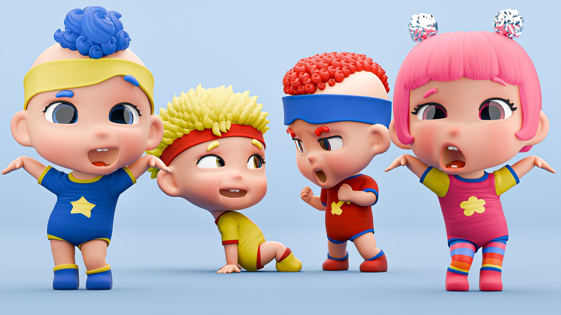 Чики, Ча-Ча, Ля-Ля, Бум-Бум (С Карапузами DB) | D Billions Детские Песни