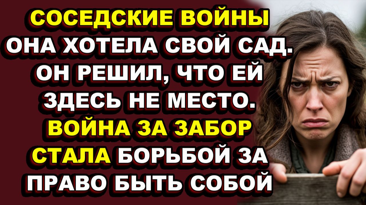 Истории из жизни|Наглый сосед потребовал снести забор|Аудио рассказы|Аудиокниги слушать онлайн|Жизне