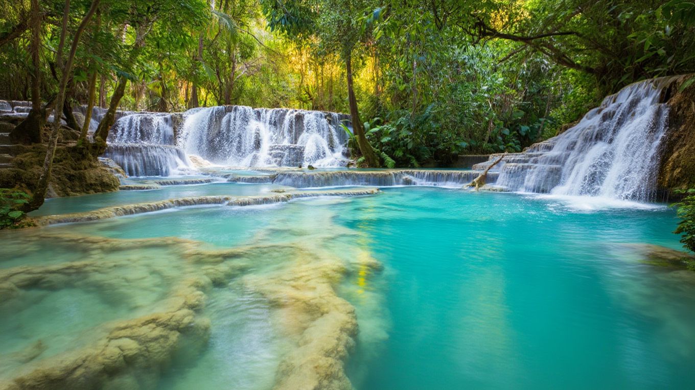 ✧ Звуки водопада и джунглей для сна, работы. учебы и глубокого расслабления | Атмосфера природы