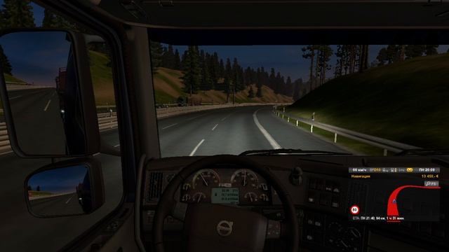 27) Euro Truck Simulator 2 Резервуары (12т) 141км Stuttgart (D)