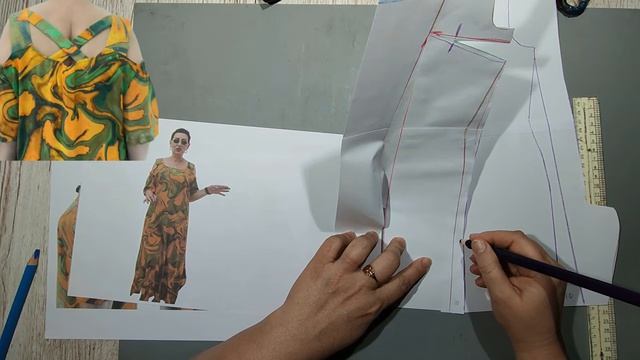 Моделирование. Такой сарафан сейчас носят все. Выкройка № 1992.