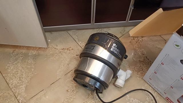 Установка и подключение измельчителя бытовых отходов FRANKE Turbo elite te - 75. Замена.