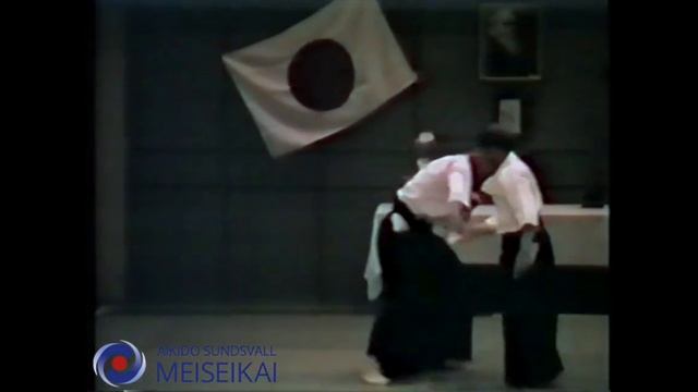 7.Aikido Ai Hanmi Kokyonage Nishio Sensei Uppsala 1994