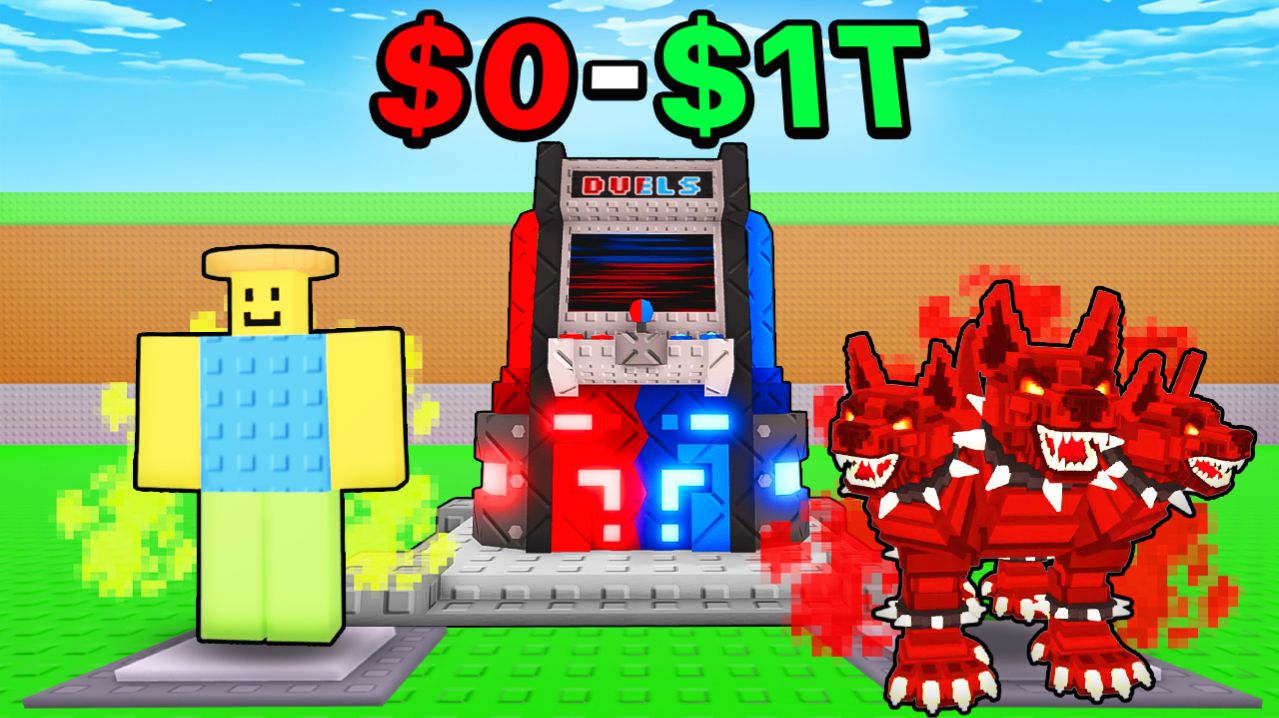 С 0$ до 1$ ТРИЛЛИОНА ТОЛЬКО ДУЭЛЬ-МАШИНОЙ В Steal A Brainrot!