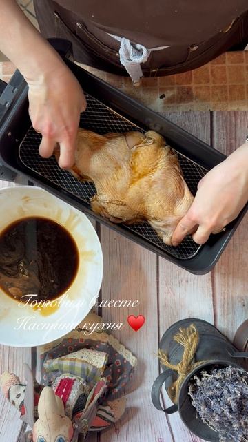 РУМЯНАЯ КУРОЧКА В АЭРОГРИЛЕ 🔥