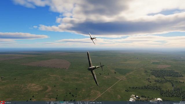 DCS/МИССИЯ БЫСТРЫЙ ВЫЛЕТ. САМОЛЁТ: Bf 109 K-4 . КАРТА КАВКАЗ. WWII.