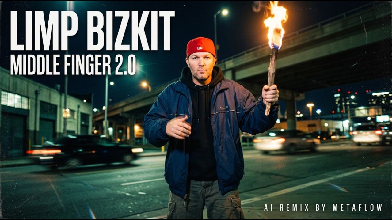 Middle Finger 2.0– Limp Bizkit Inspired AI  Remix Album [Nu Metal, Rap Rock, 2000s] 🤘🎤
