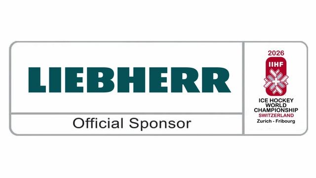 Liebherr – Offizieller Sponsor der IIHF Eishockey-Weltmeisterschaft'26 in Schweiz