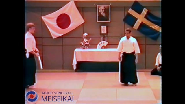 12.Aikido Ken Tai Ken Yokomen Uchi Gokyo Nishio Sensei Uppsala 1994
