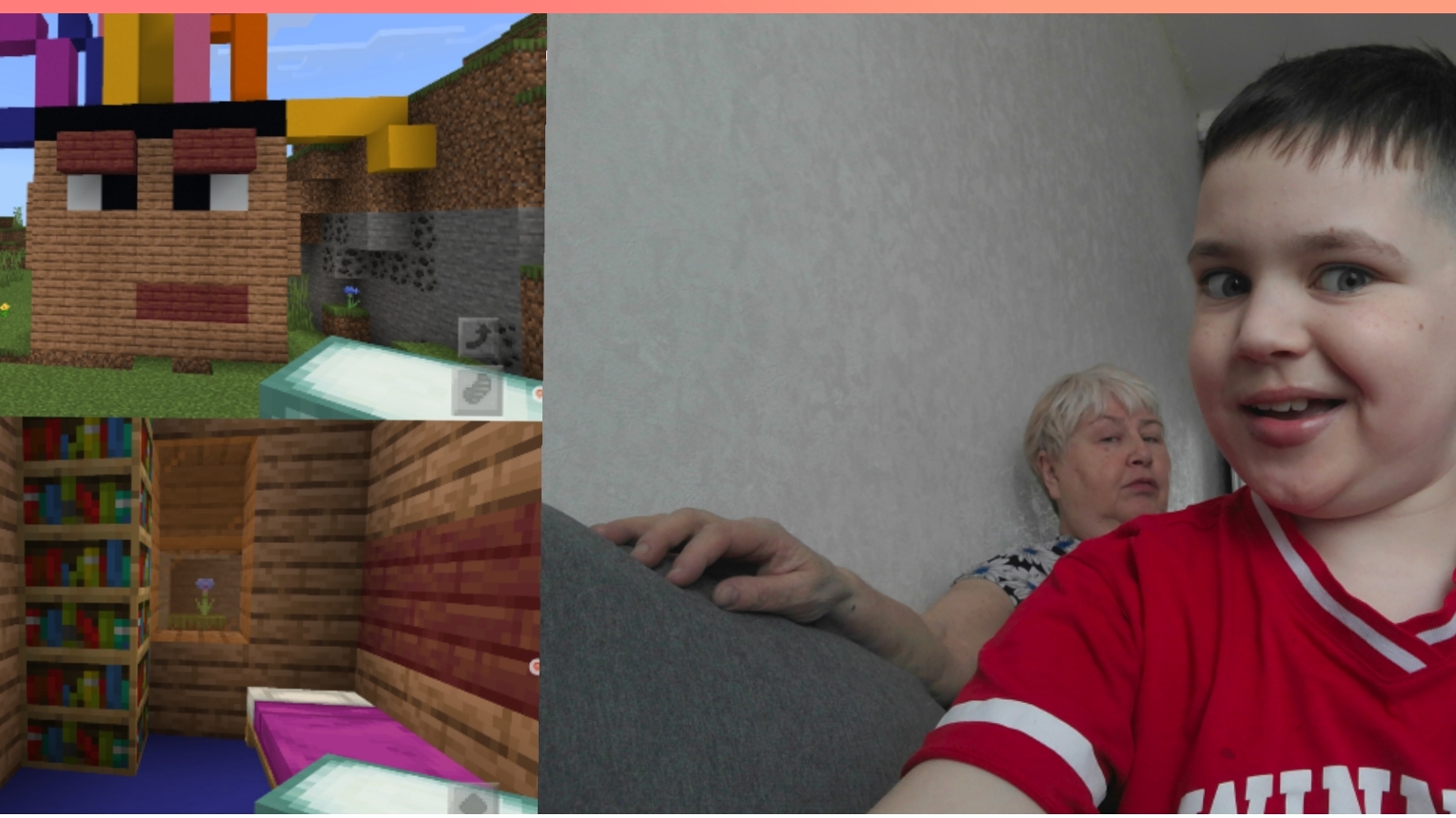 Гена и бабушка строят дом види головы китайки KITAYKA 2 часть