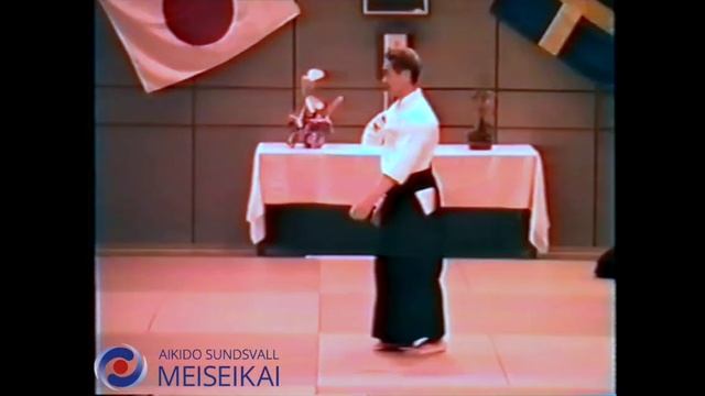 14.Aikido Ai Hanmi Sodedori Nikyo Nishio Sensei Uppsala 1994