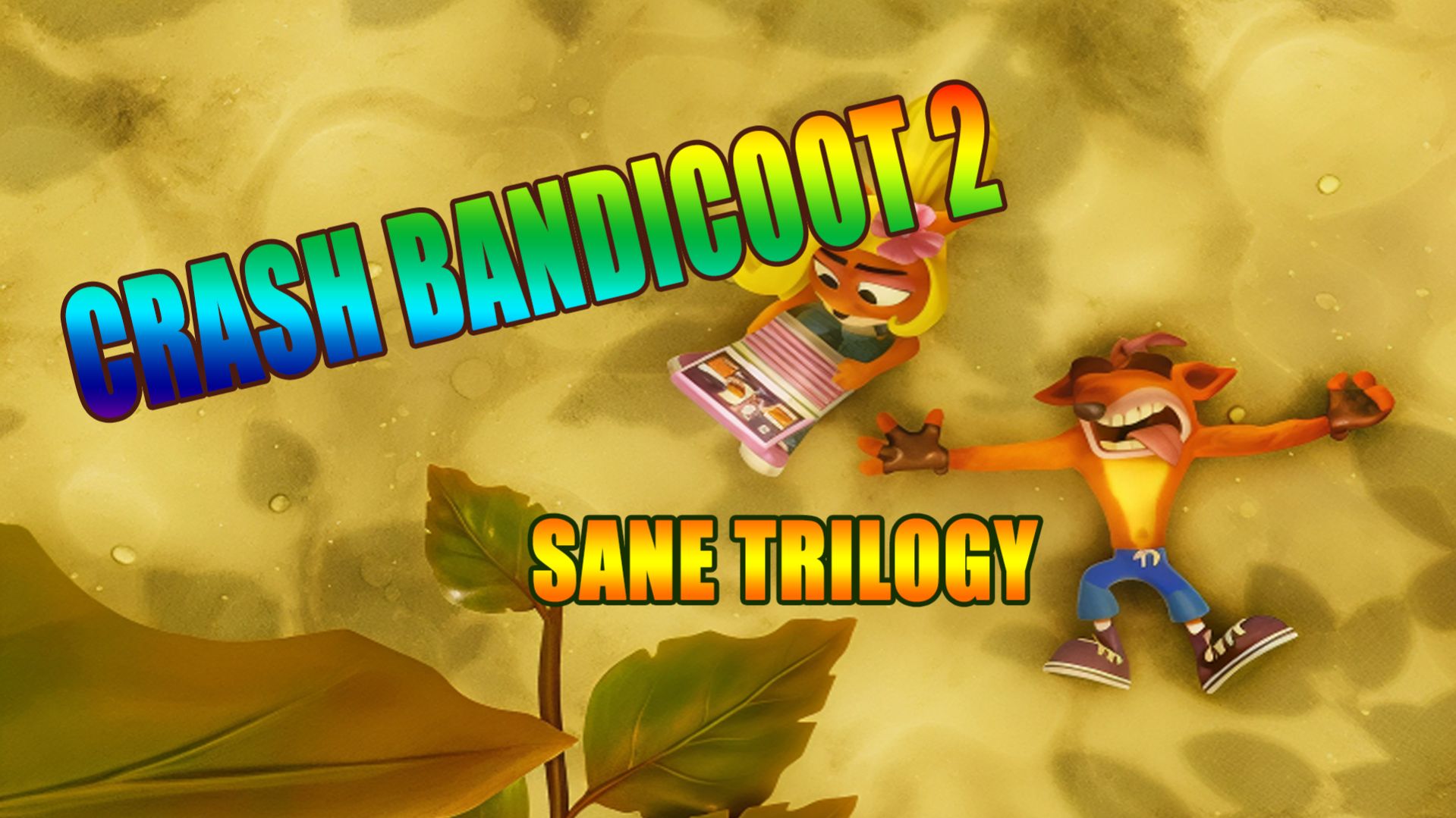 Crash Bandicoot 2. PS4. Sane Trilogy. Cortex strikes back. Hang eight