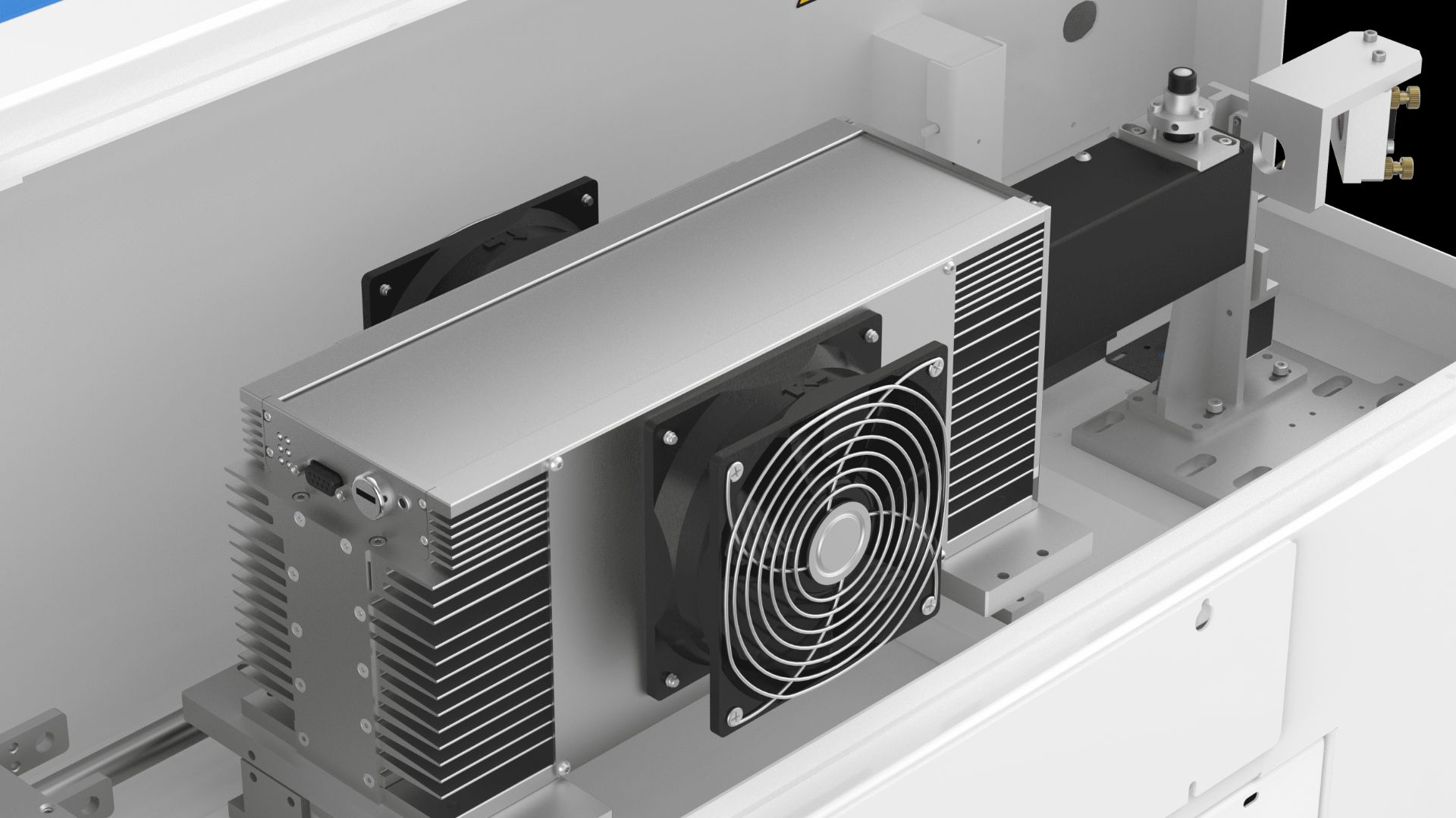 Как заменить и настроить RF лазерную трубку Iradion СО2 станка Thunder | Обслуживание станка часть 2