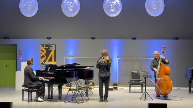 Аркадий Шилклопер, Андрей Марухин и Игорь Иванушкин в концертном зале имени В. Я. Шебалина. 14.03.26