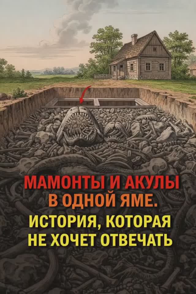 Мамонты и акулы в одной яме, история которая ни хочет отвечать. Часть 1/2