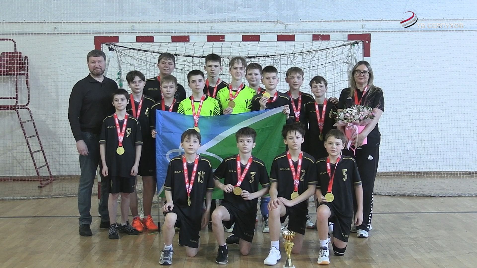 В Серпухове команда из Протвино выиграла Первенство Московской области по гандболу