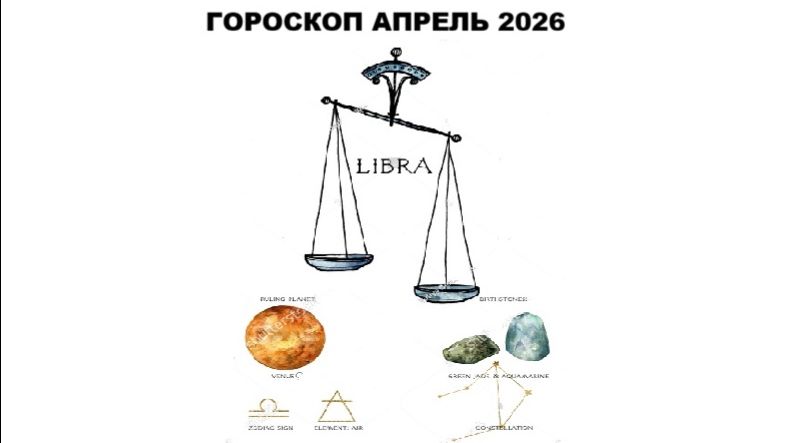 ВЕСЫ - ГОРОСКОП НА АПРЕЛЬ 2026 ГОДА / LIBRA - HOROSCOPE FOR APRIL 2026 #астропрогноз #весы #LIBRA
