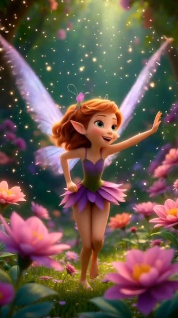 Феи.🌈🧚Весёлые танцы для детей. мультфильм для детей🌷🌟