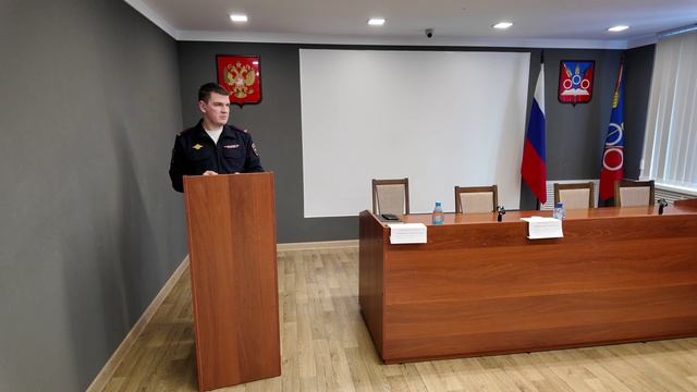 Отчёт полиции Краснообска перед жителями
