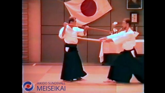 15.Aikido Jo Tai Ken Ai Hanmi Nikyo Nishio Sensei Uppsala 1994