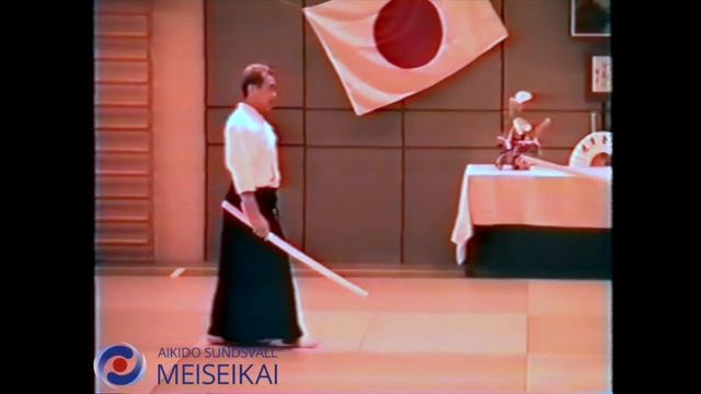 18.Aikido Ken Tai Ken Ai Hanmi Ikkyo Ura Variation Nishi Sensei Uppsala 1994