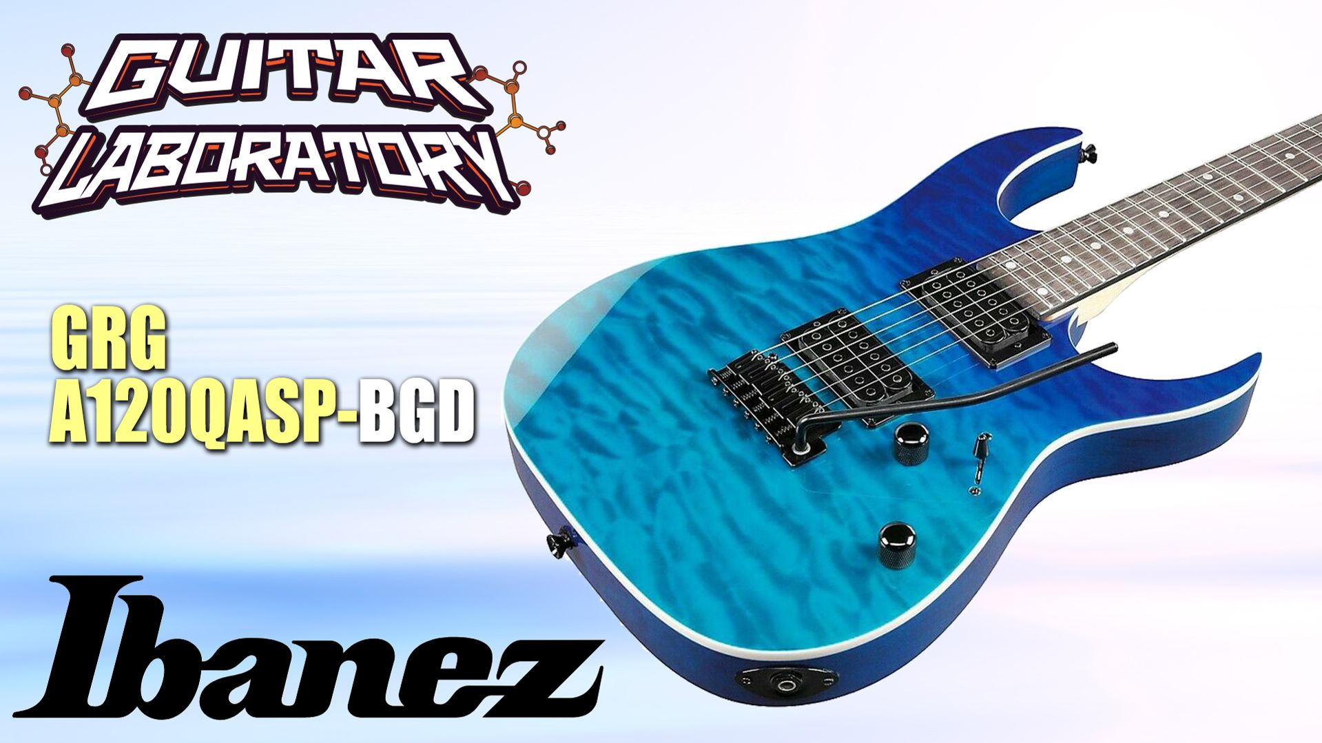 IBANEZ GRG120QASP-BGD - доступная электрогитара