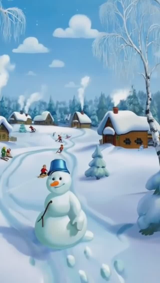 Зима весне не уступала