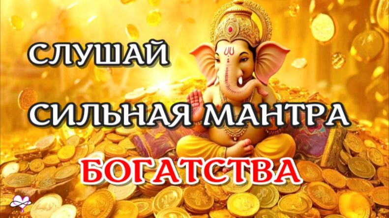 Лучшая Мантра Изобилия и  Благополучия! Слушайте Мантру Ганеши! Релакс Музыка /2026 /СЕЛЕНА