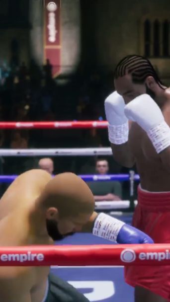 Тшикева отправляет Кларка в нокдаун в моделировании #shorts #джеймитшикева #фрейзеркларк #бокс