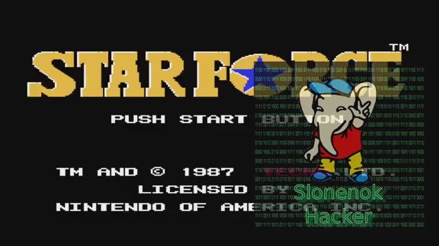 Star Force. NES. USA. Прохождение без комментариев