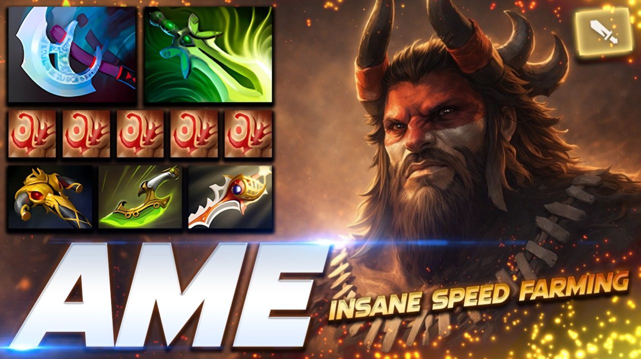 Ame Beastmaster Insane Speed Farming — профессиональный геймплей в Dota 2 [Смотри и учись]