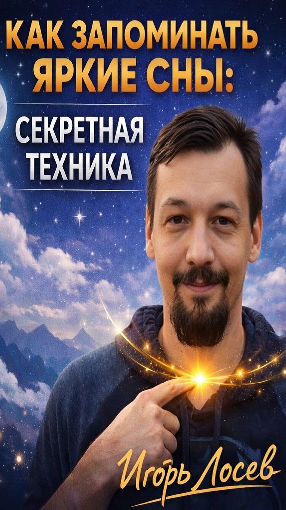 Как запоминать яркие сны? Секретная техника - Игорь Лосев